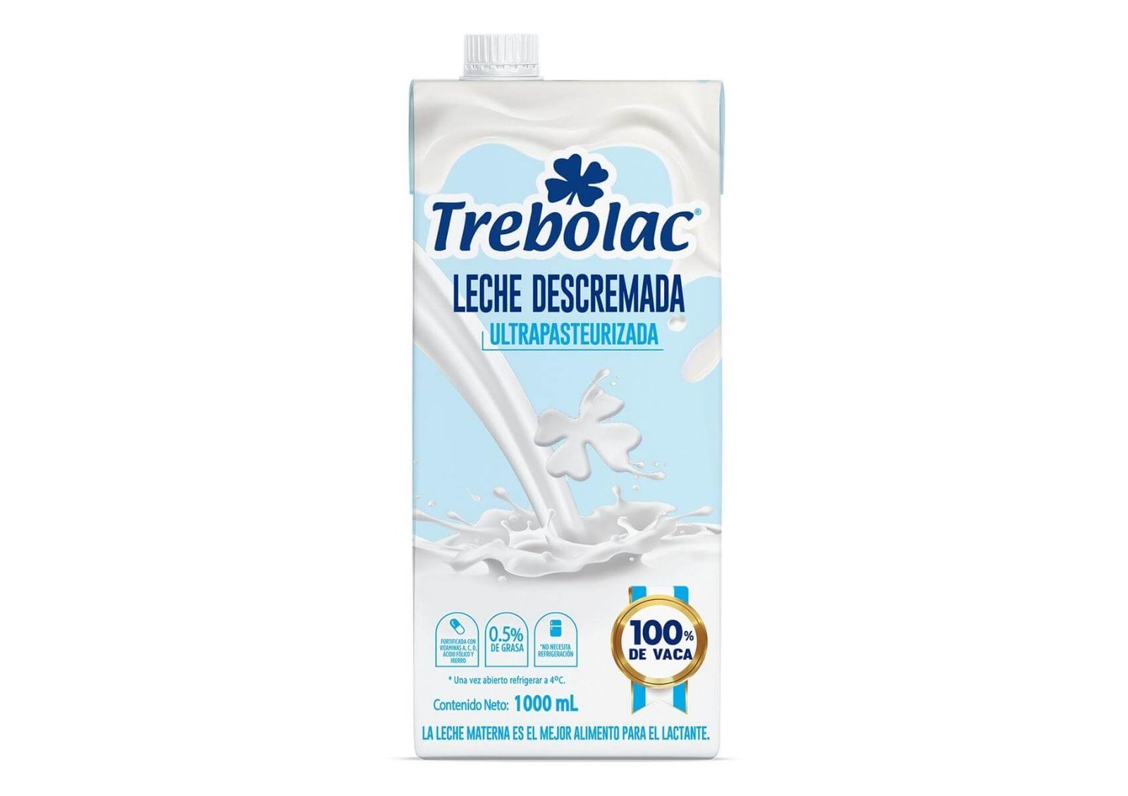Leche de almendras vs. leche descremada - Fuertes con leche